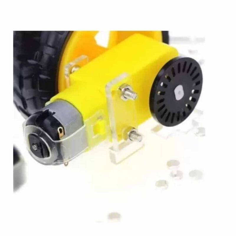 Arduino Kit -DC BO Motor Kit- (100RPM) with Soldered Smart Car Robot ...